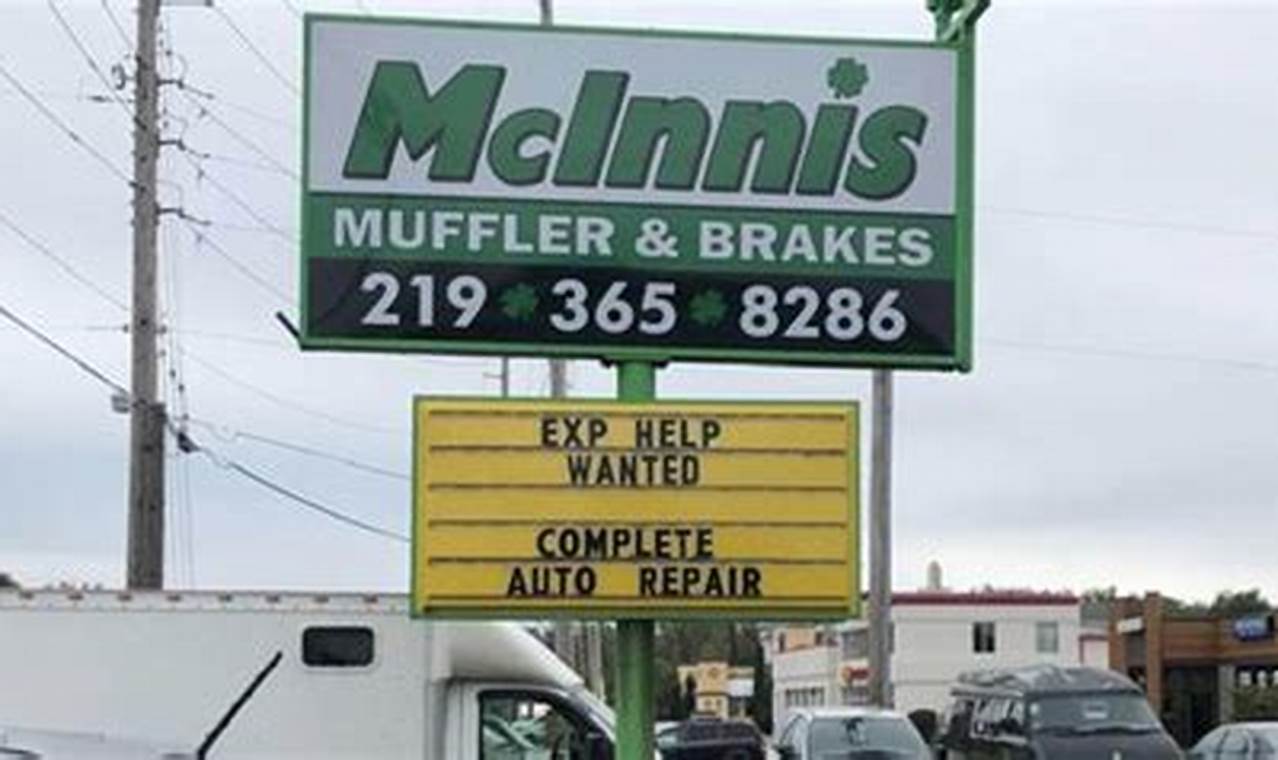 Expert Mcinnis Muffler & Brakes: Your Brake & Exhaust Pros