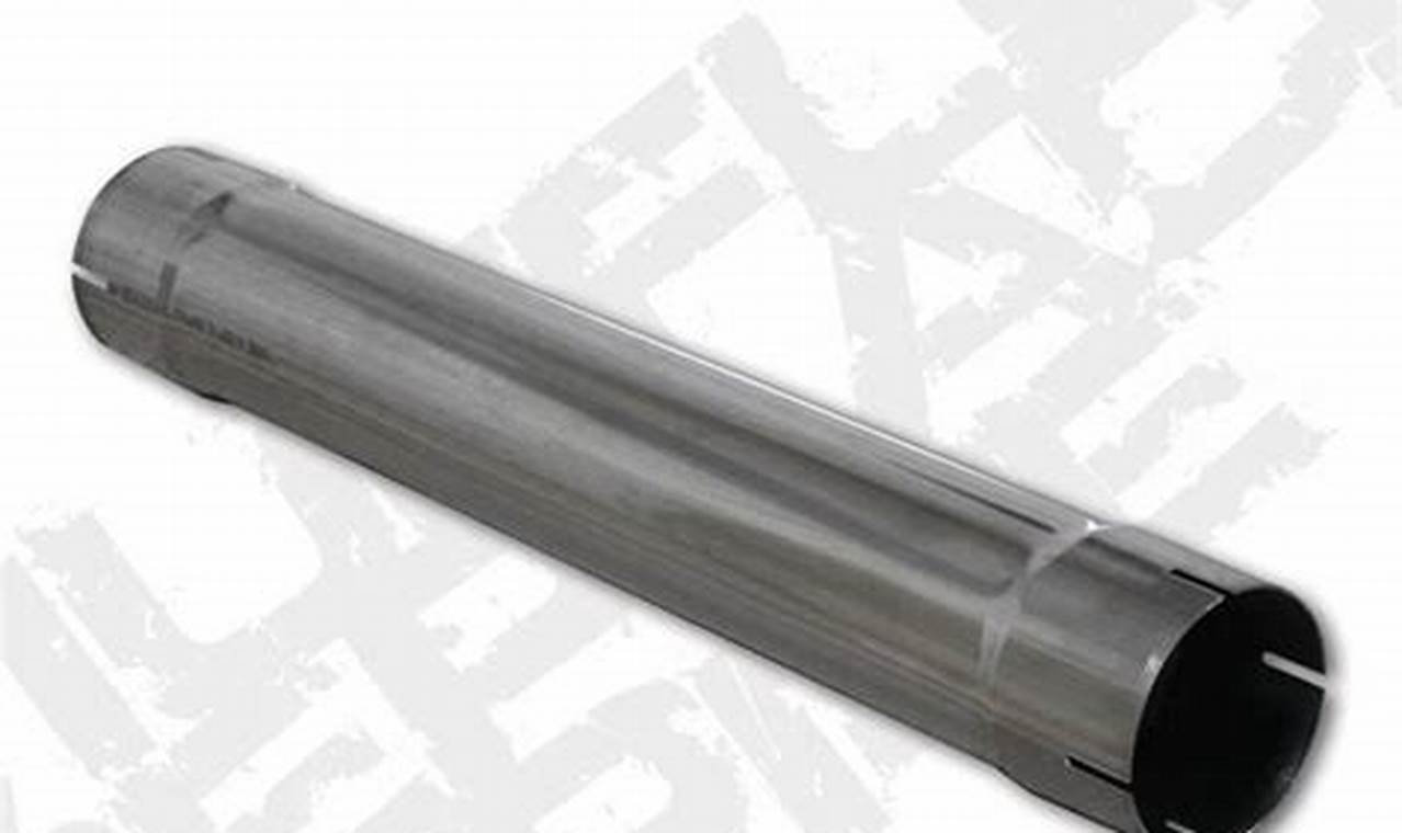 Enhance Sound: 4" Muffler Delete Pipe Kits & Benefits