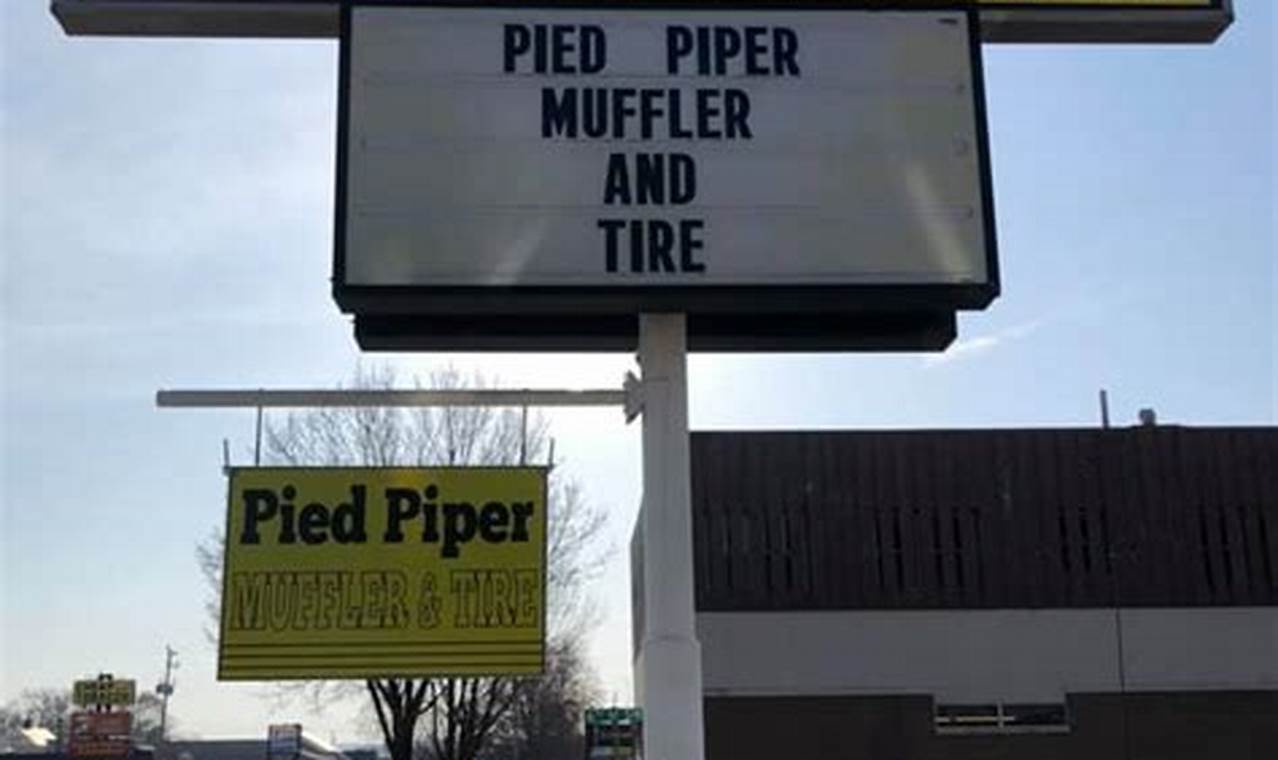 Best Pied Piper Muffler & Tire Shop: Services & Deals