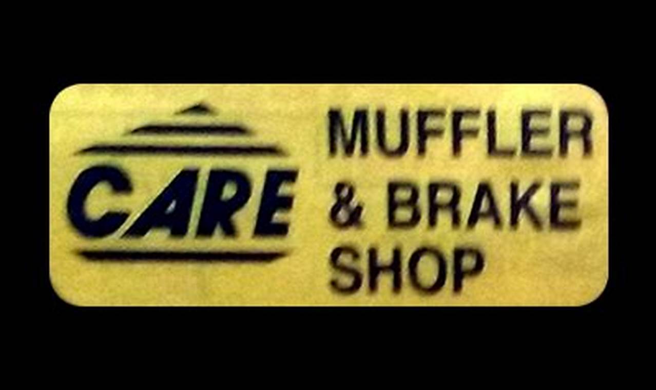 Reliable Car Care: Muffler & Brake Shop Experts Near You