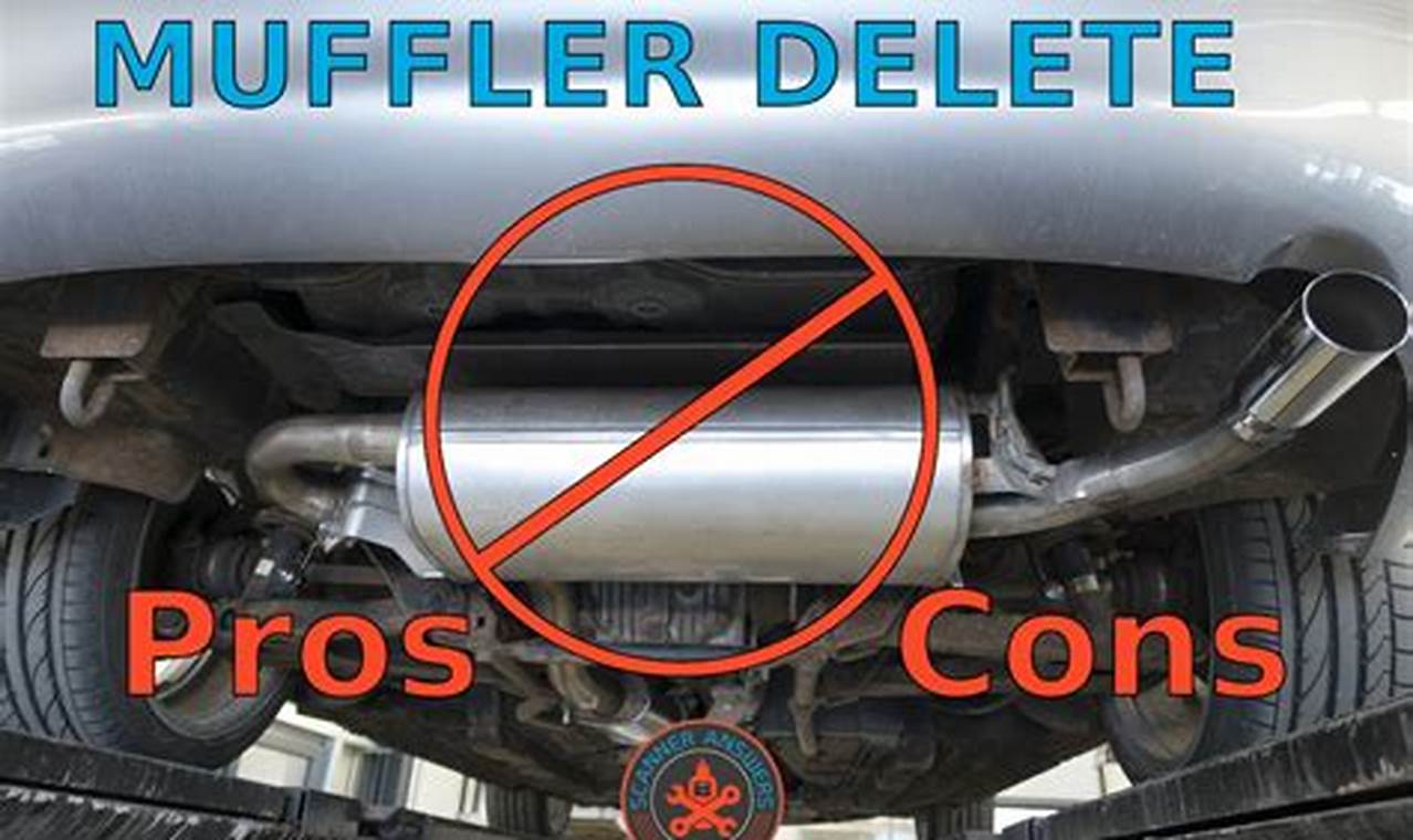 DIY: How to Muffler Delete + Sound & Risks