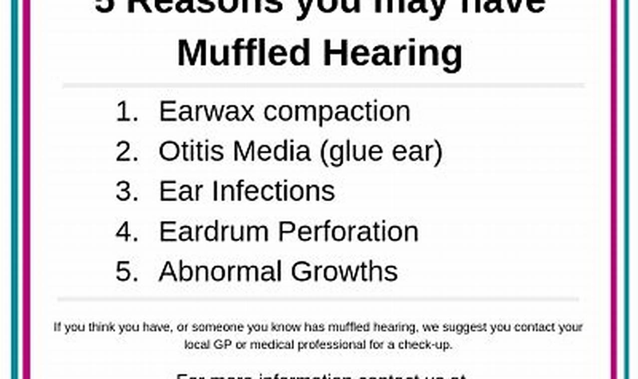 Why Muffled Hearing? Causes, Risks & Solutions