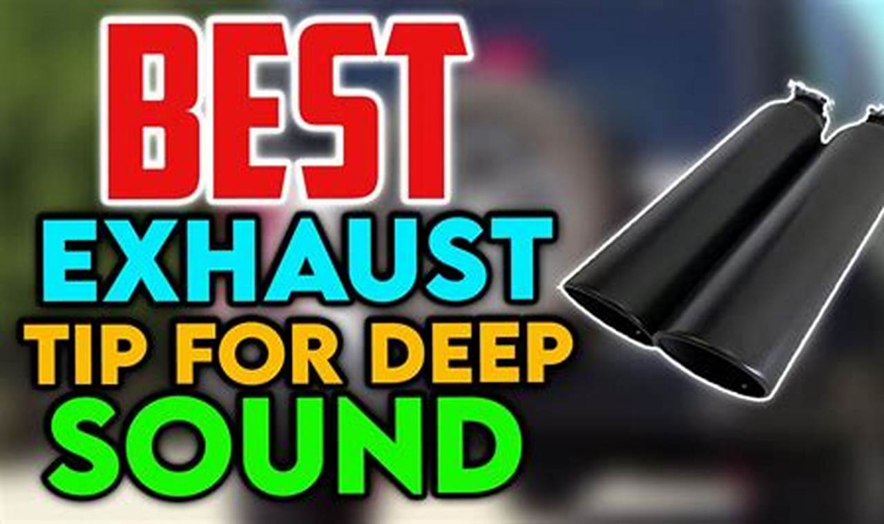 Exhaust Tip Sound: Loudness & Tone Mods Guide