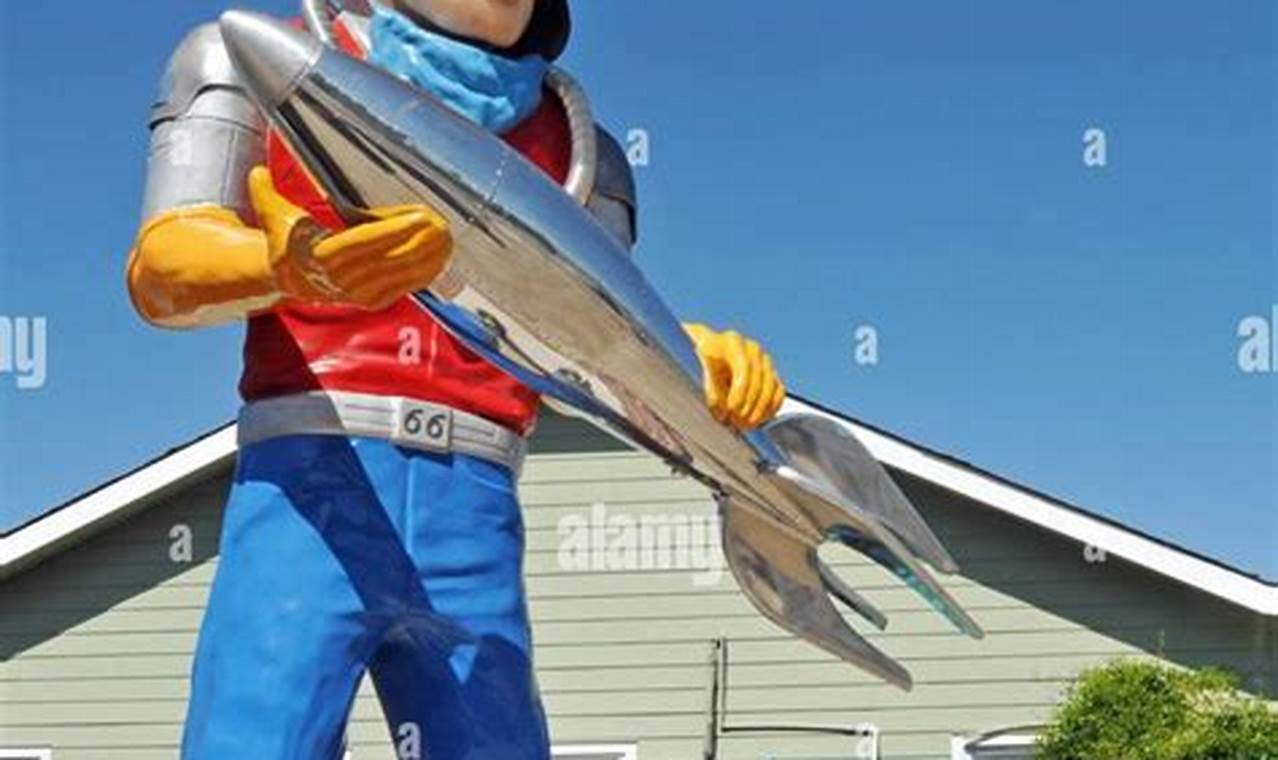 Grandville's Muffler Man: Roadside Giant History