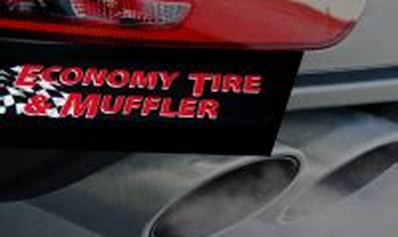 Budget-Friendly: Economy Tire & Muffler Services Near You