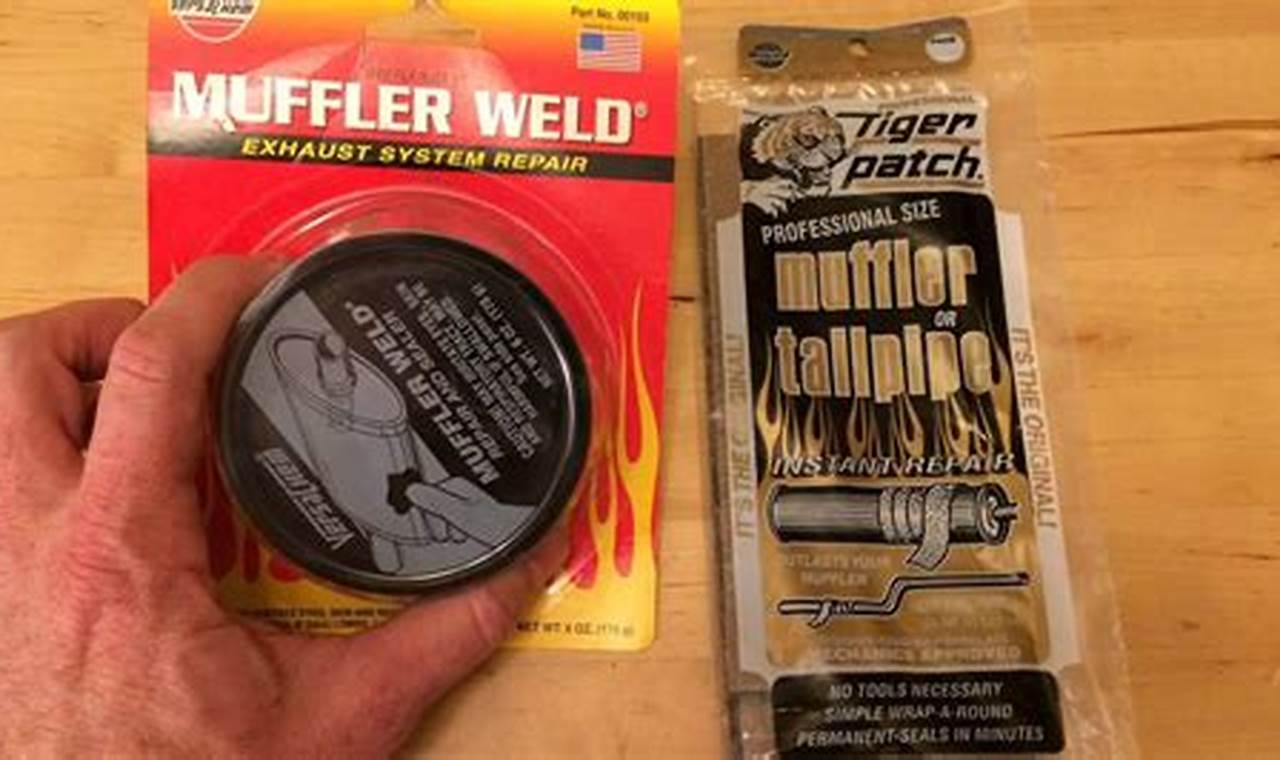 DIY Patch Muffler Fix: Temporary Exhaust Repair Tips