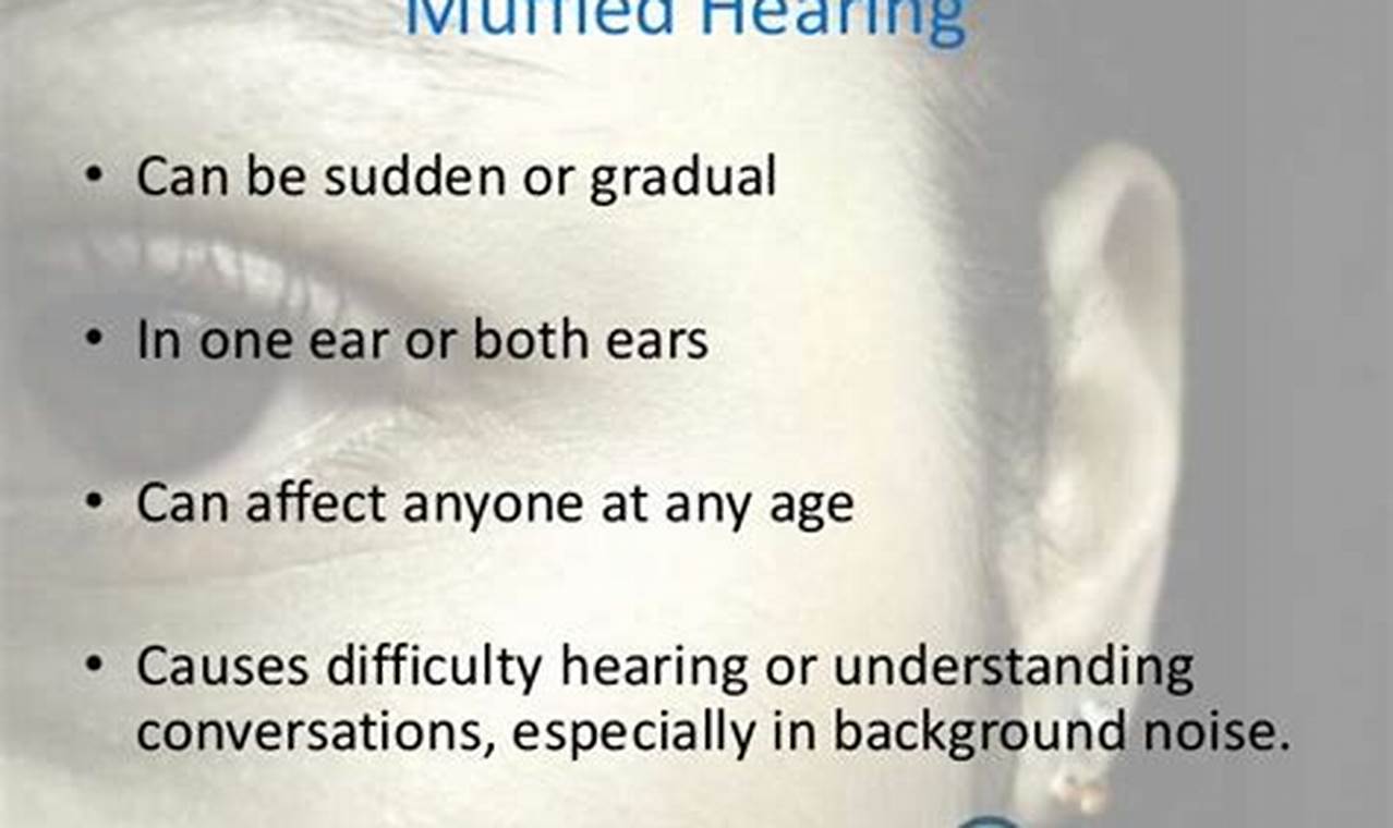 Why My Ear Seems Muffled? Causes & Relief Tips