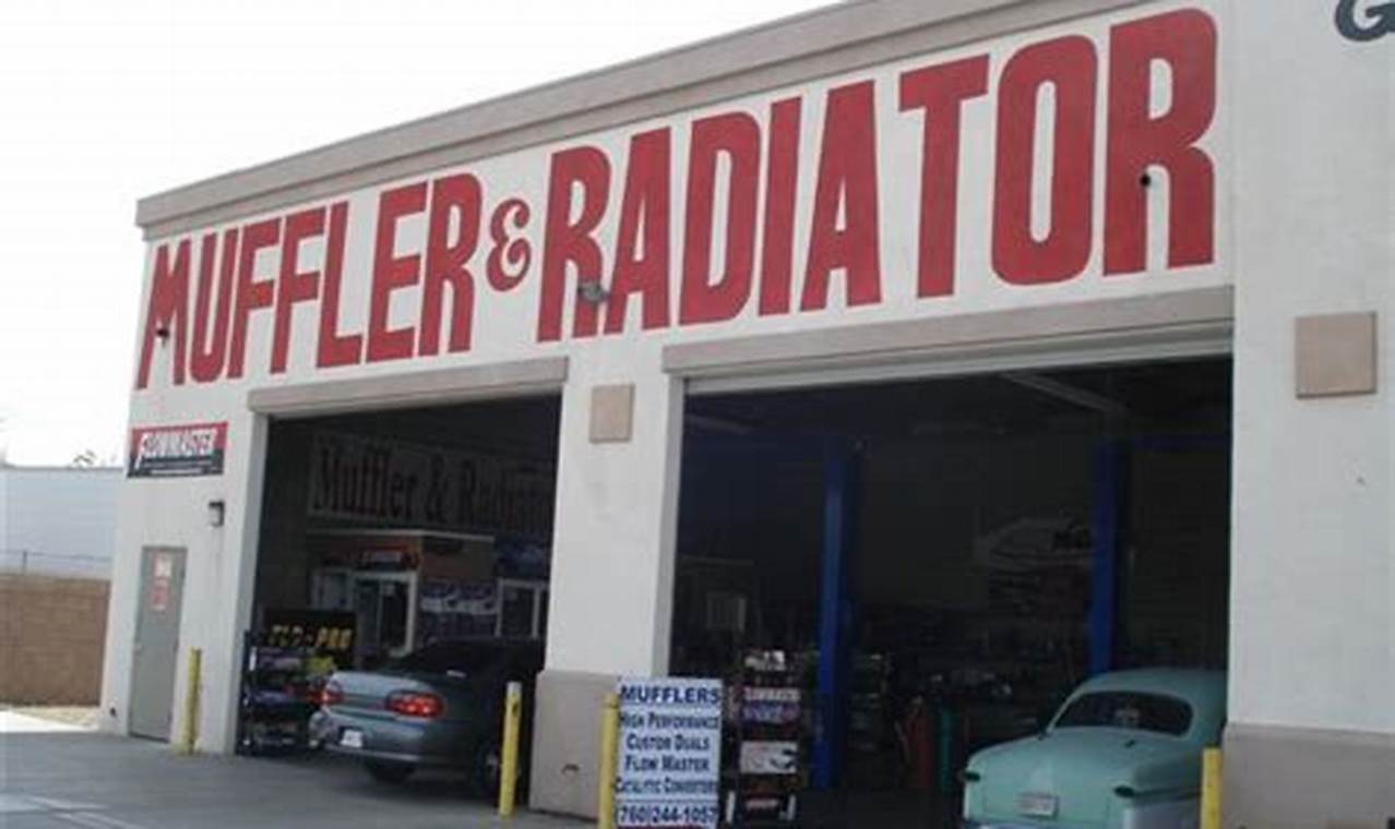 Exhaust And Muffler Shops Near Me