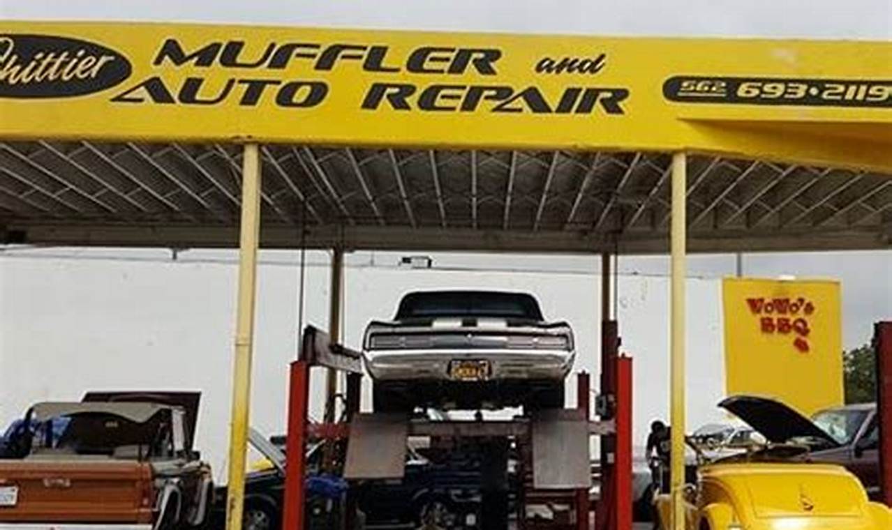 Whittier Muffler Shop: Exhaust Repair & More!