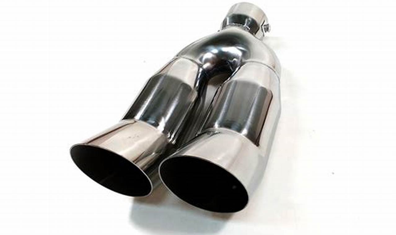 Shine with Chrome Muffler Pipe: Style & Performance