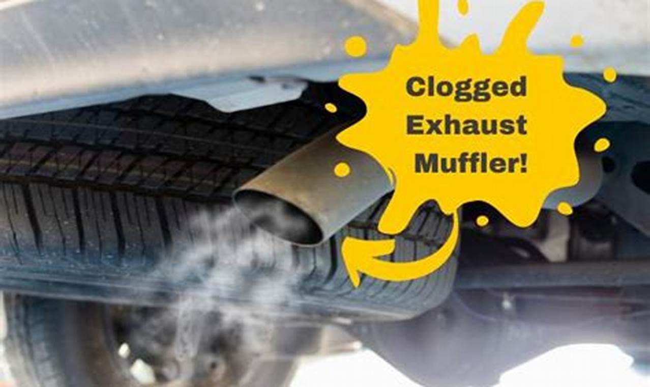 Signs of Clogged Muffler Symptoms: [How To Fix It]