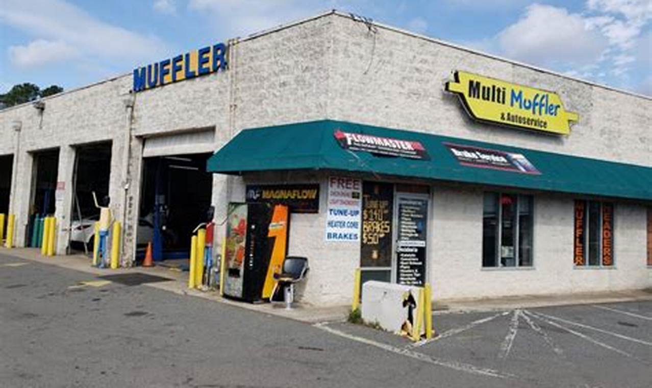 Buy Charlotte Muffler Online: Exhaust Sound Reduction