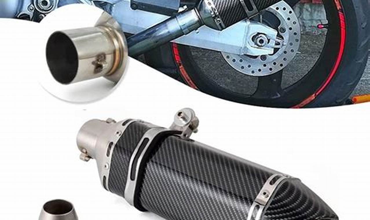 Aftermarket Street Bike Muffler: Performance Boost + Sound!