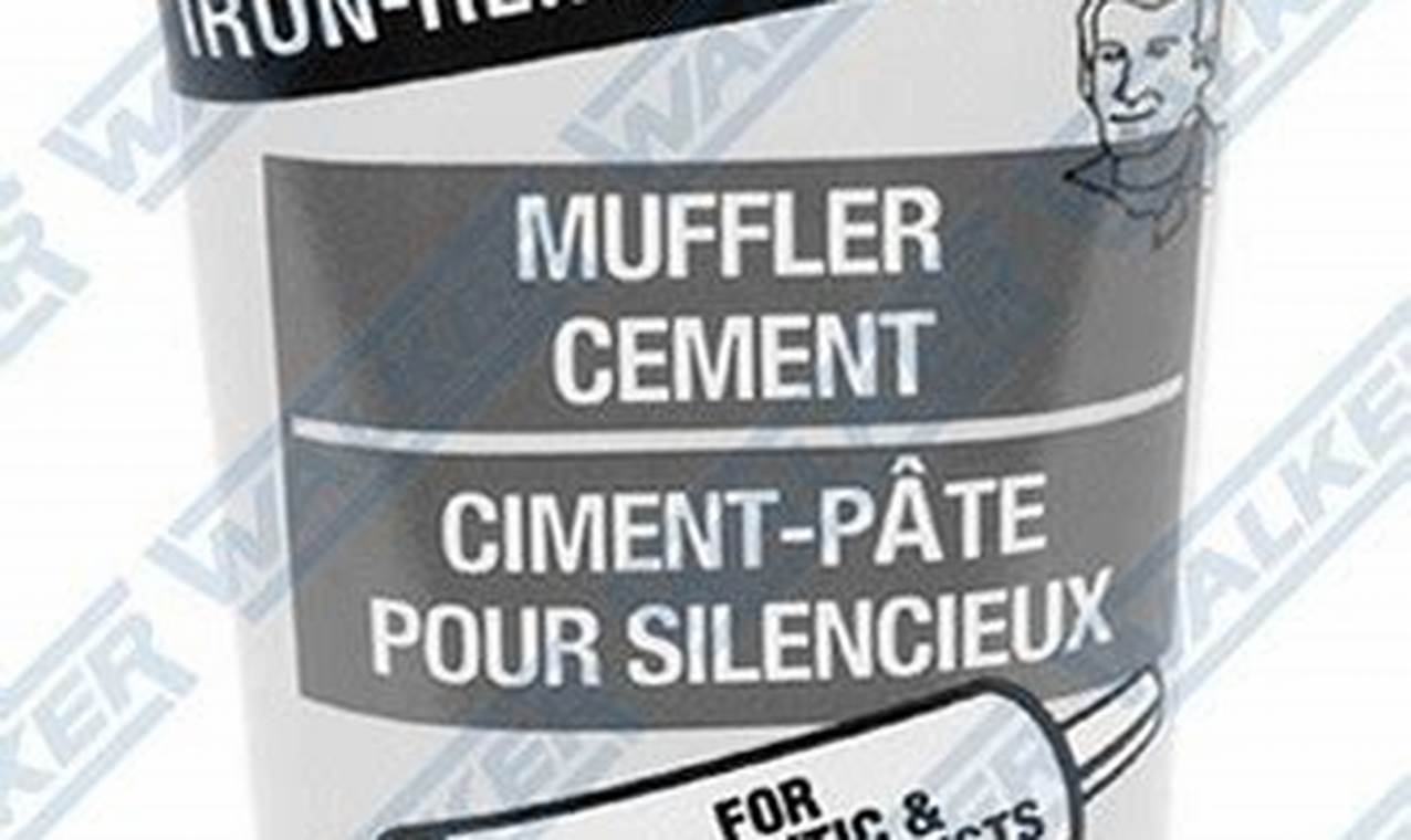 Best Walker Muffler Cement: Seals & Repairs Now!
