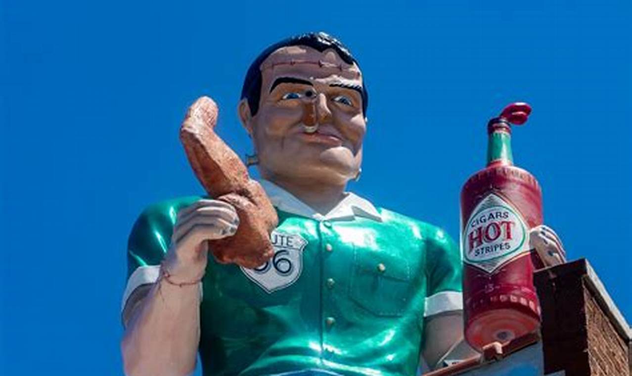 Roadside Giants: Route 66 Muffler Man History
