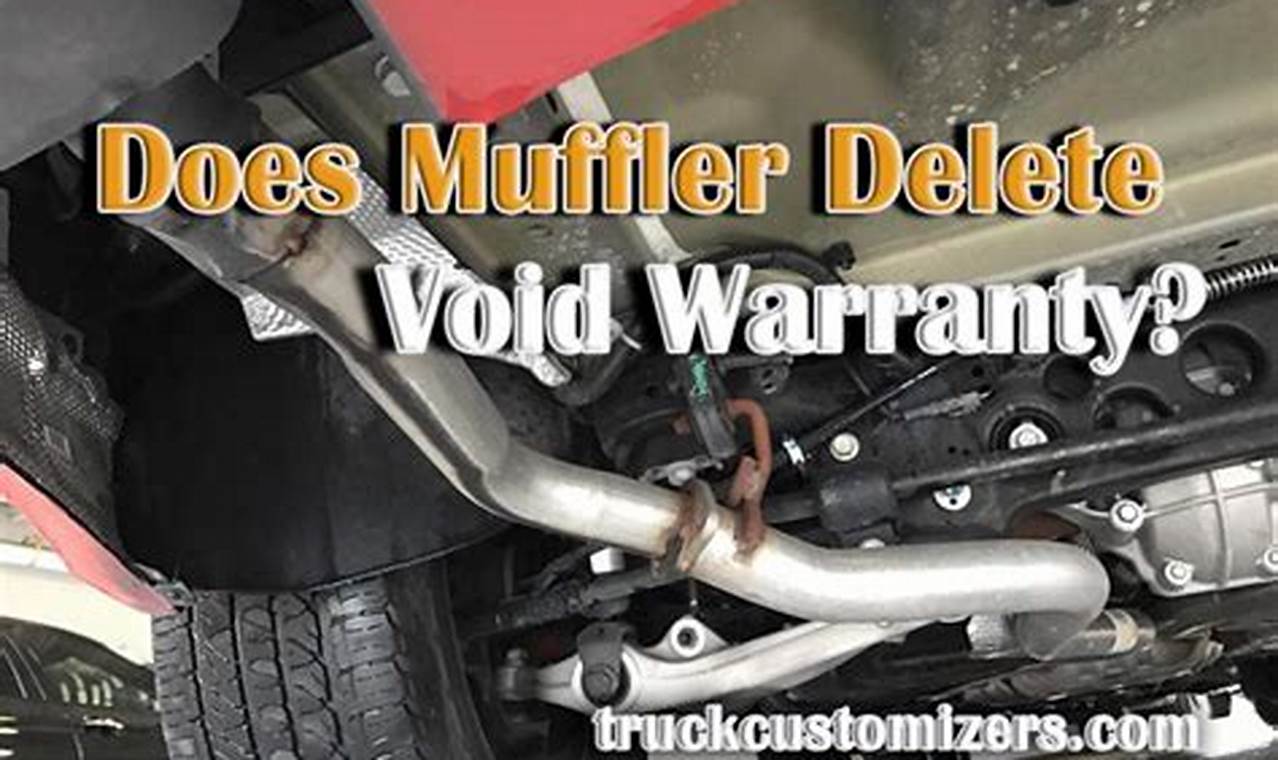 Does A Muffler Delete Void Warranty Alfaromeo