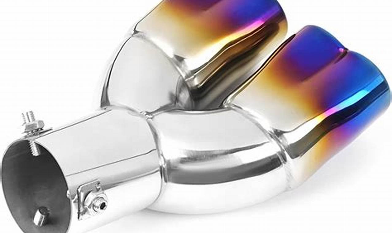 Upgrade: Dual Tip Muffler for Sporty Sound & Style