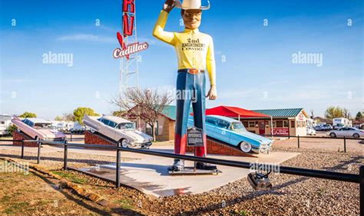 Giant Cadillac Muffler Men: Roadside Americana