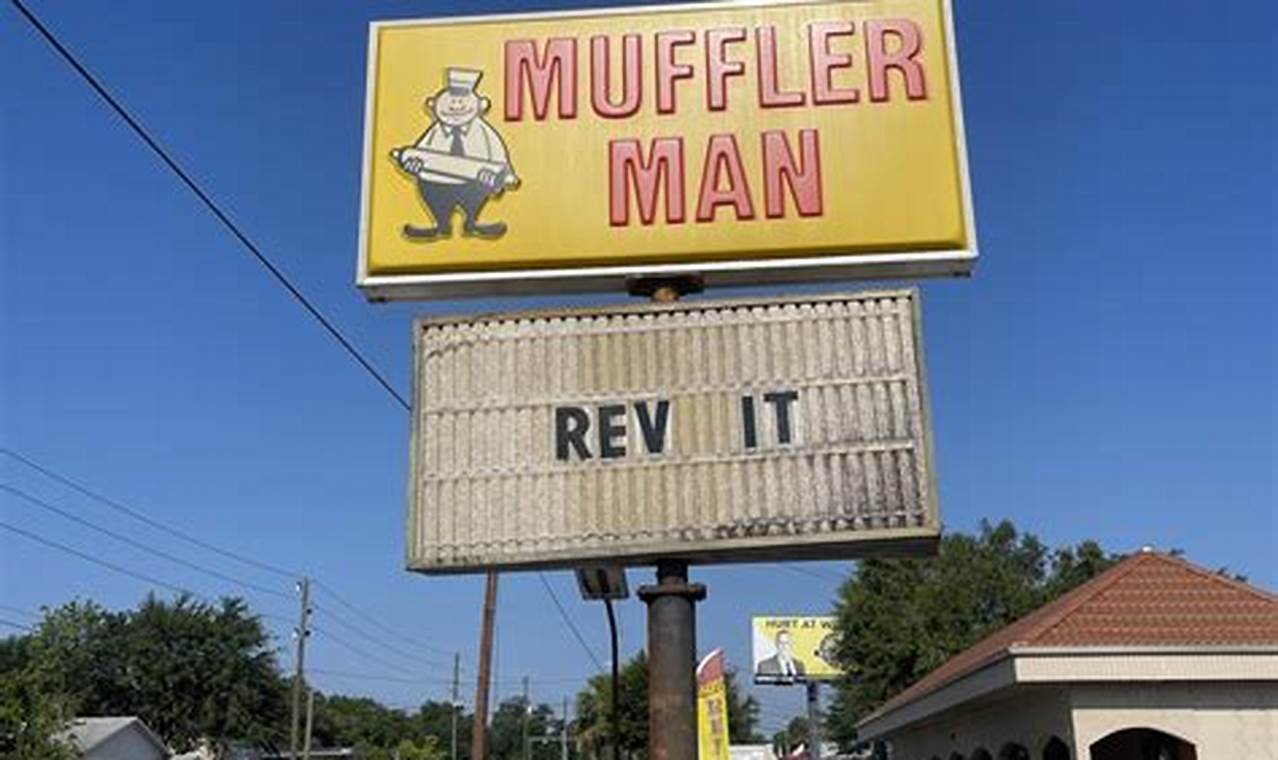 DeLand Muffler Man: Roadside Icon of Old Florida