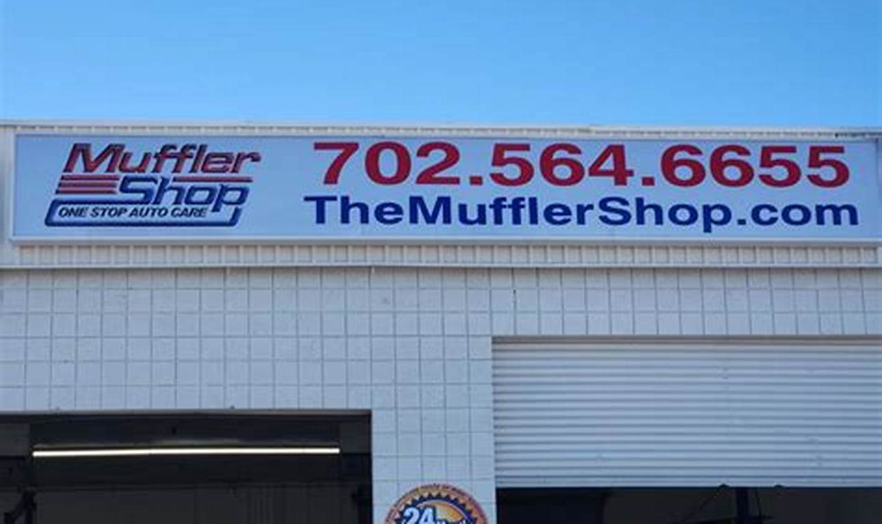 Reno Muffler Shops: Expert Exhaust Repair & More