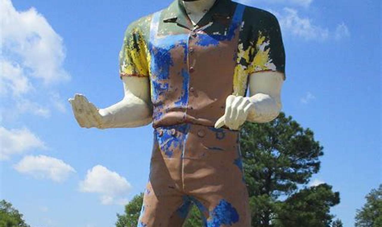 Centralia WA Muffler Man: Roadside Icon & Landmark