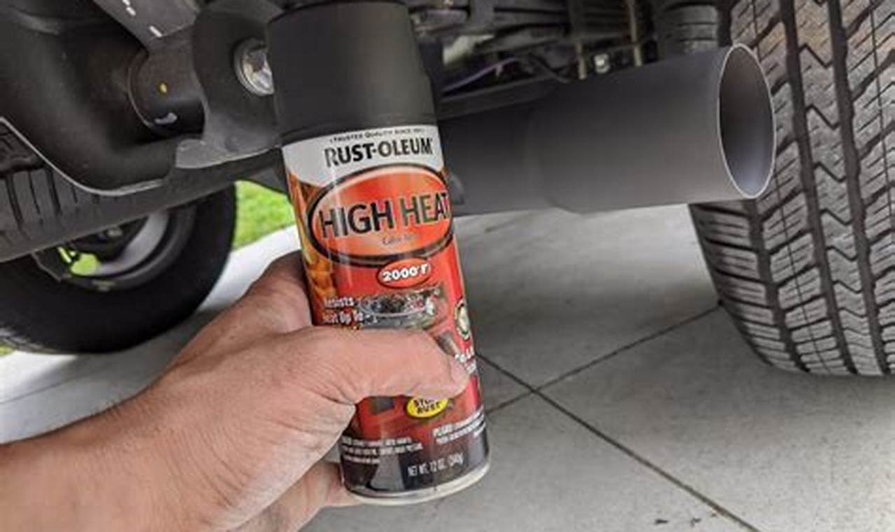 Muffler Painting: Can You Paint a Muffler Safely?