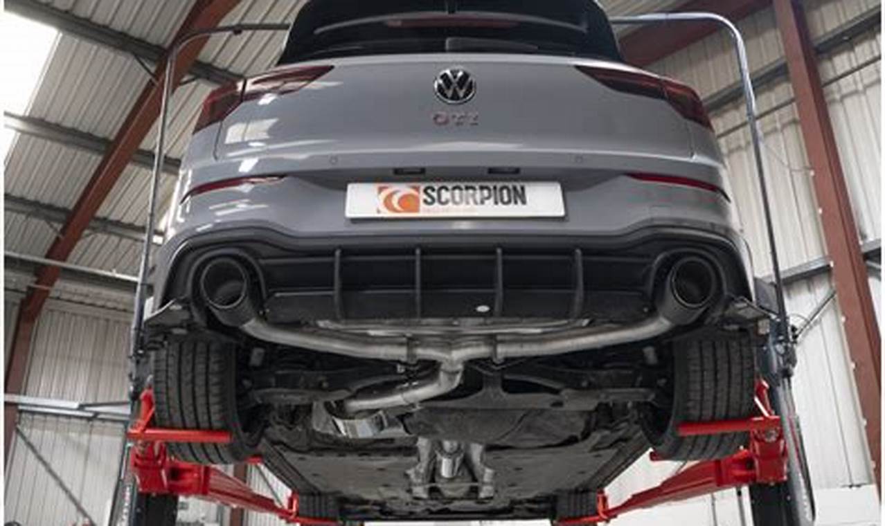 Upgrade Your MK8 GTI: Clubsport Muffler Sound & Performance
