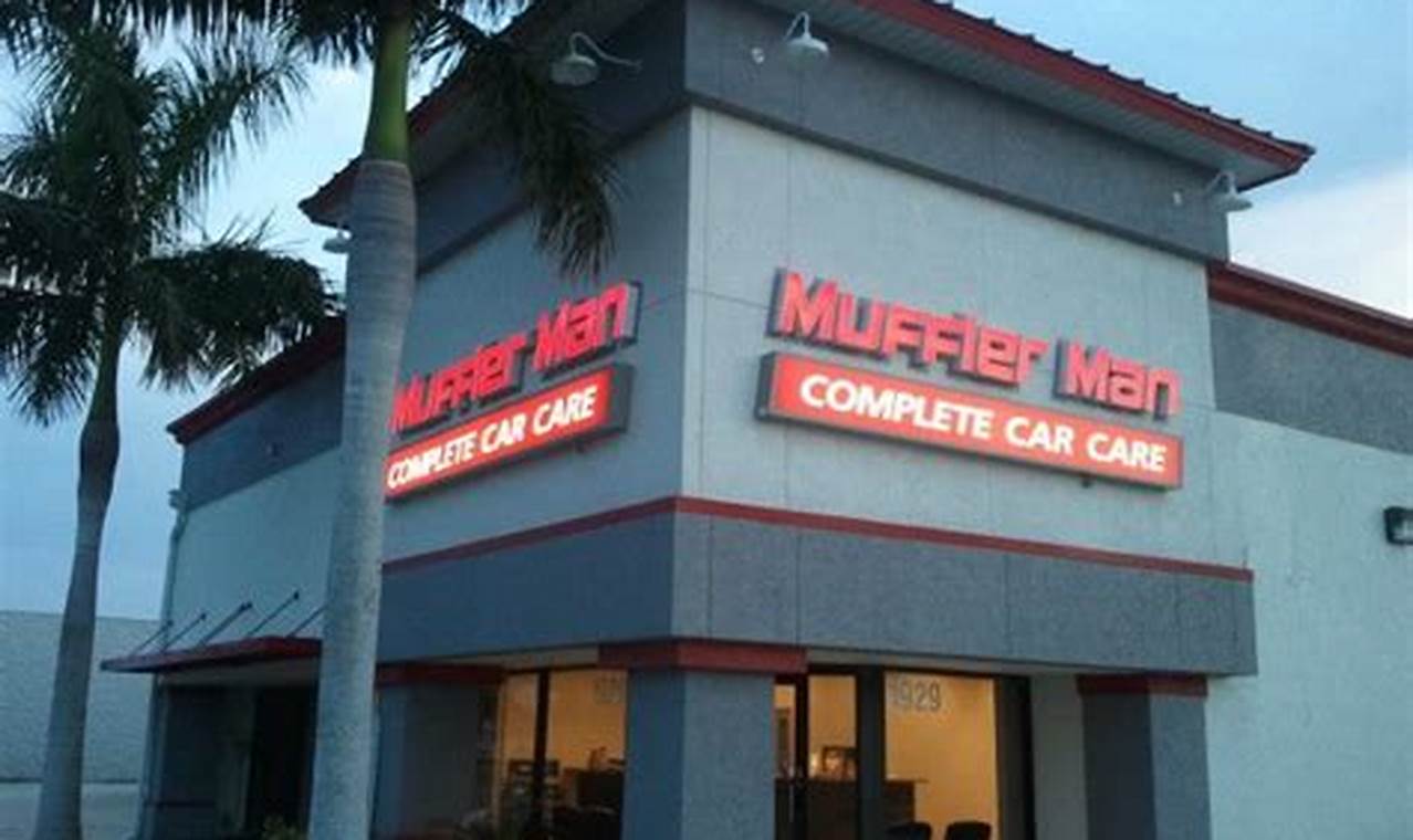 Cape Coral's Muffler Man: Find Auto Shops Near You, FL